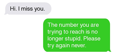 10 Best Responses To A Text From A Cheating Ex